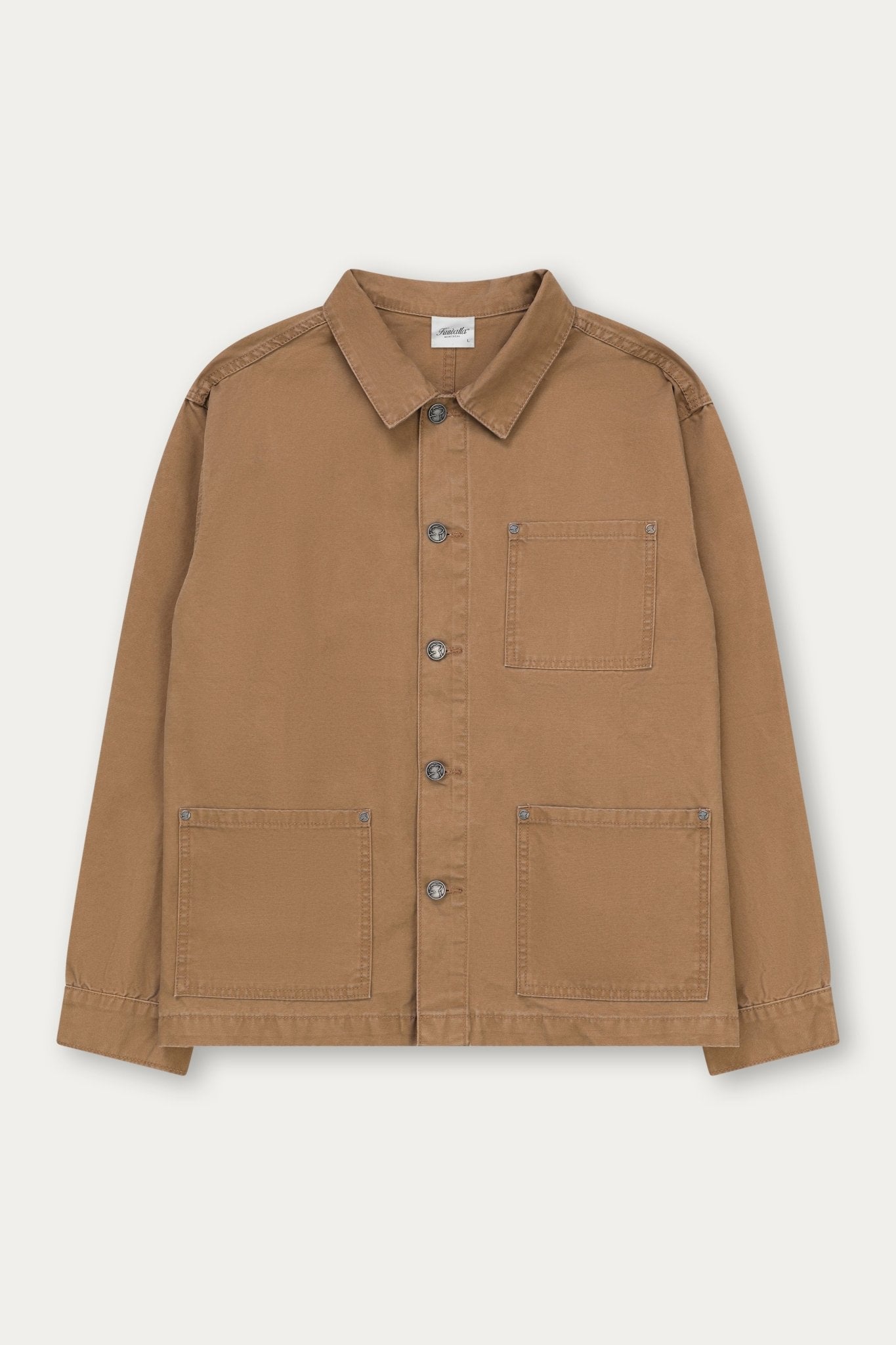 Canvas Coaches Jacket Beige | KUWALLA TEE