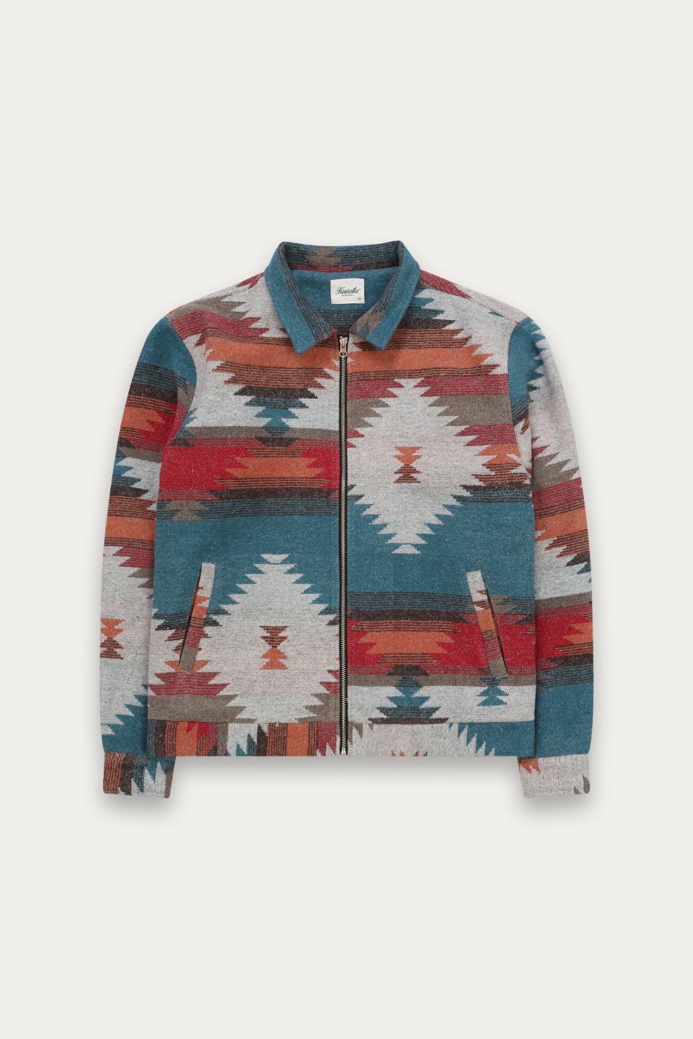 Tribal Jacket Blue Red | Kuwalla Tee